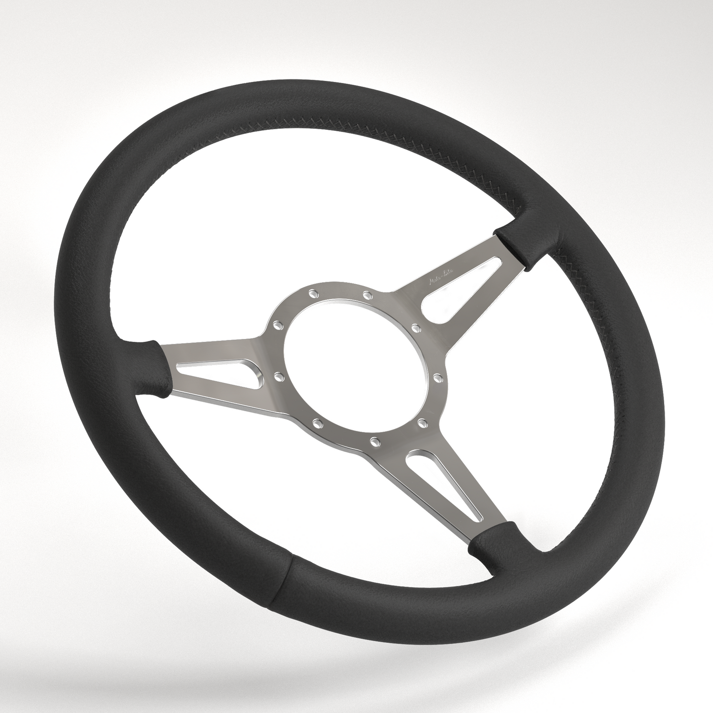 Dished MK4 Leather Rim - Polished – Moto-Lita