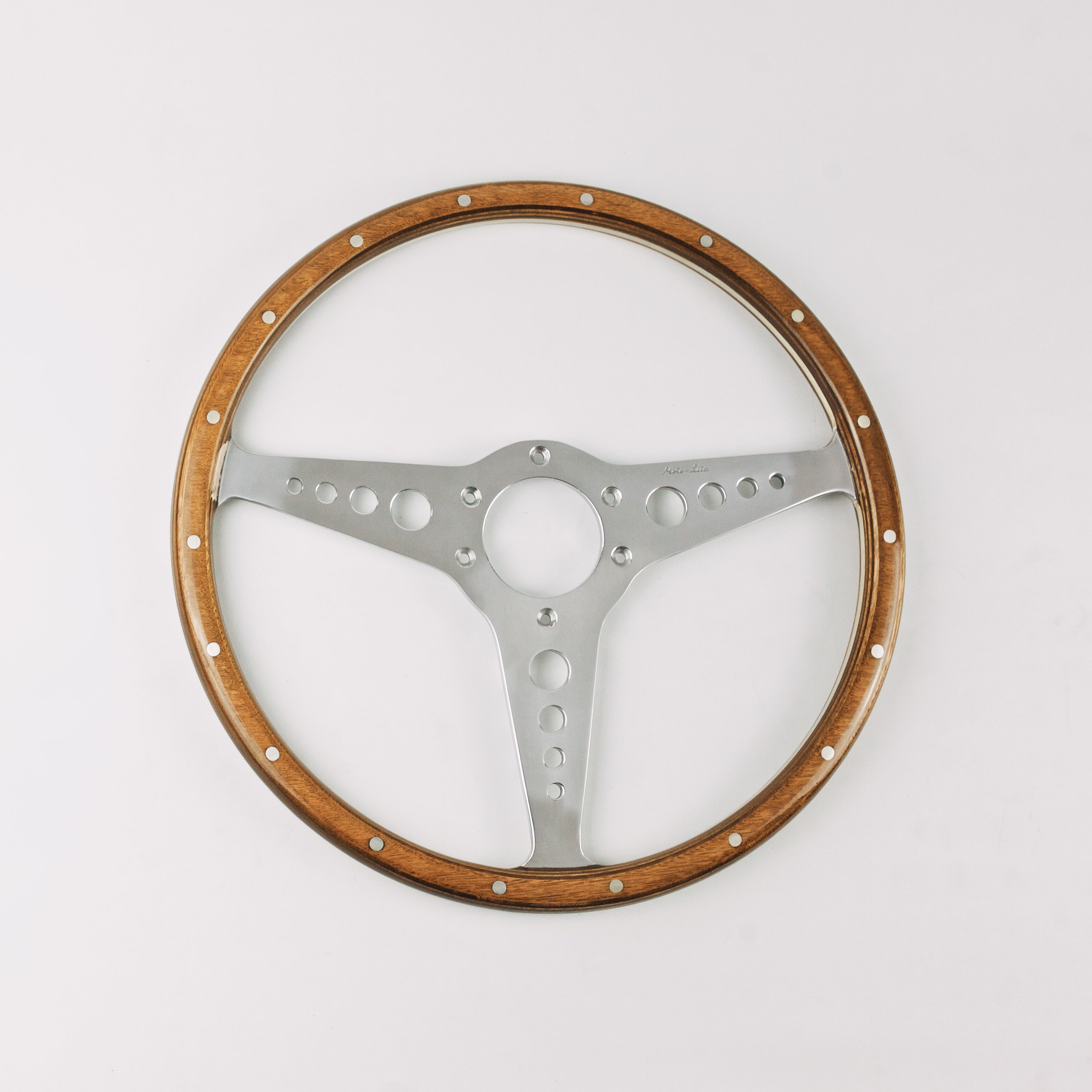 Flat Wheel for E-Type (XKE) - Custom Y Wood – Moto-Lita